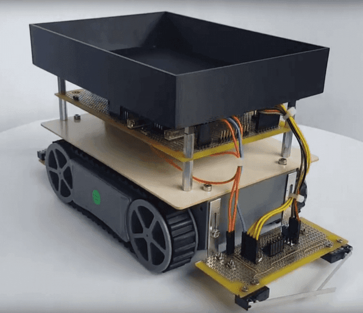 Fahrerloses Transportsystem Projekt Kapsch Lehrlinge